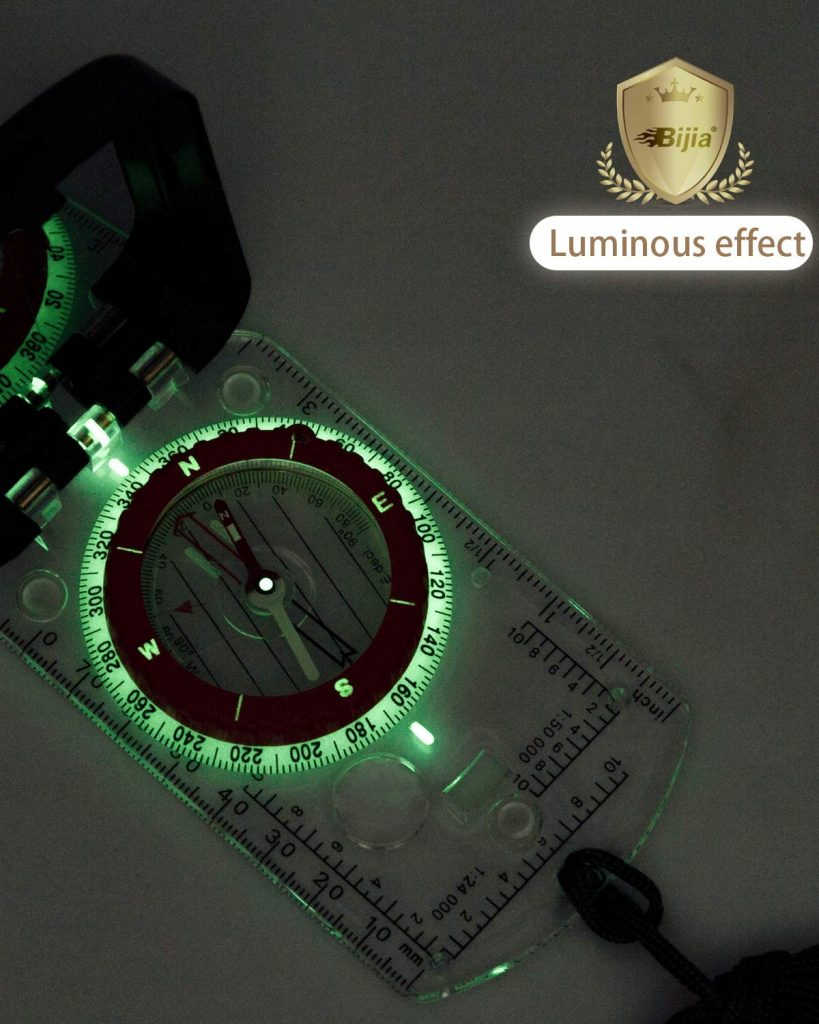 Brújula con espejo Bijia Optics clinómetro en grados - Gps en Ecuador ...